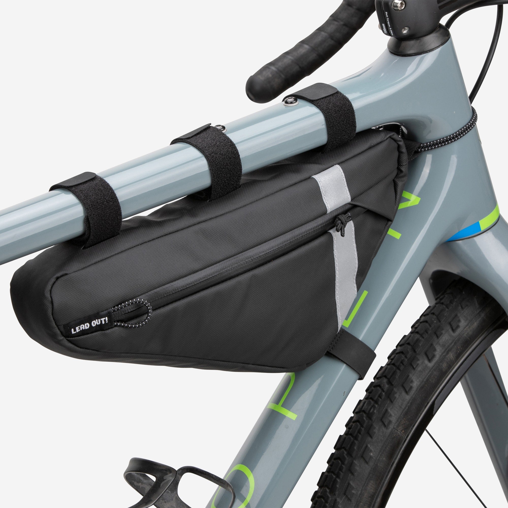 Mini Frame Bag Black Lightweight Bike Frame Bag – Lead Out Gear