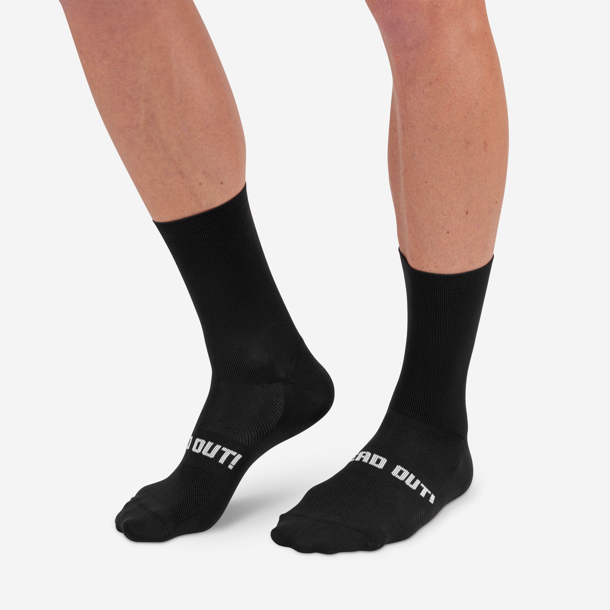 Essential Cycling Socks Black Made in Italy Comfort – Lead Out Gear